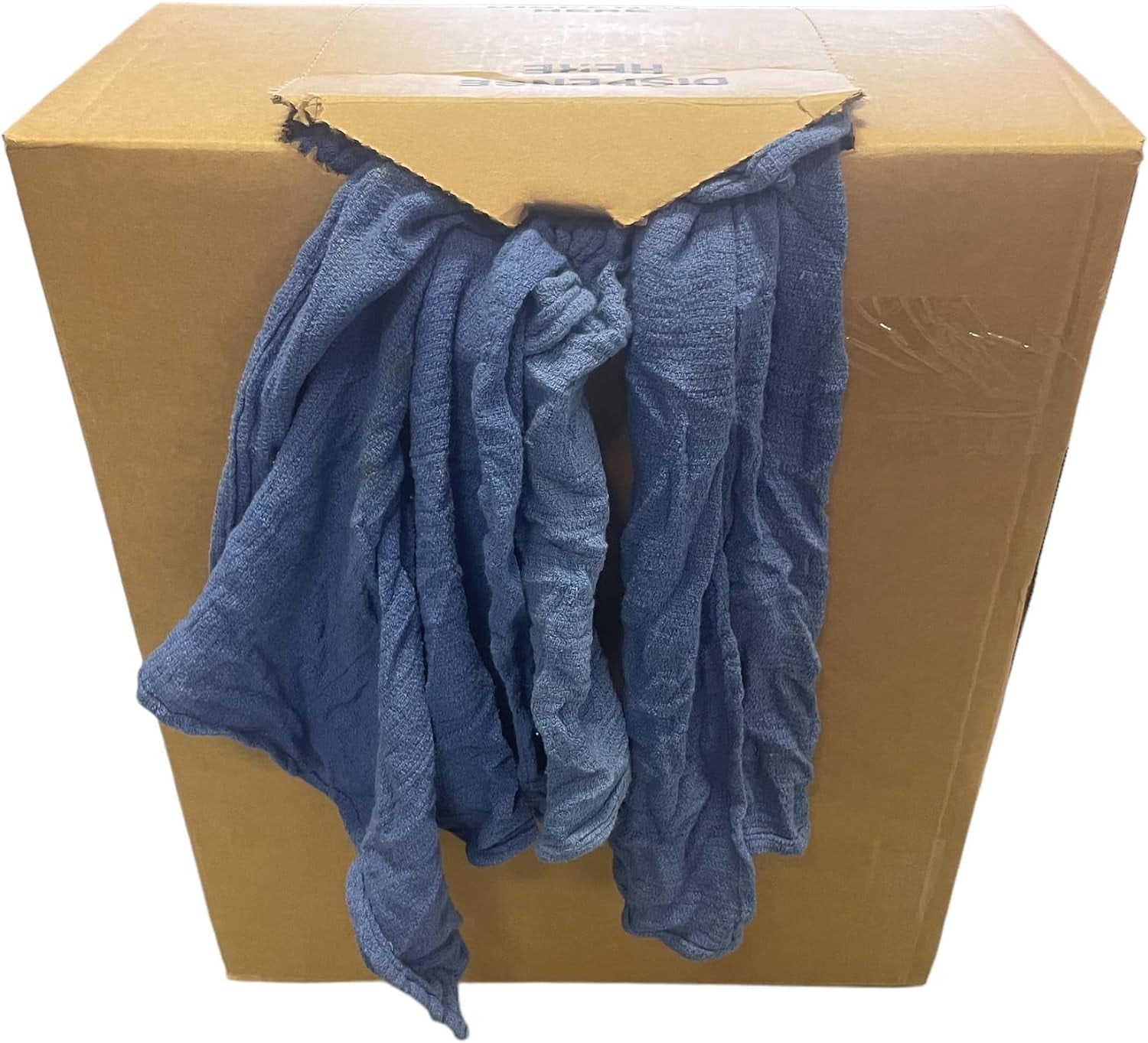 | Reclaimed Blue Huck Towels | Surgical Towels | Shop Rags | 25lb Box ...