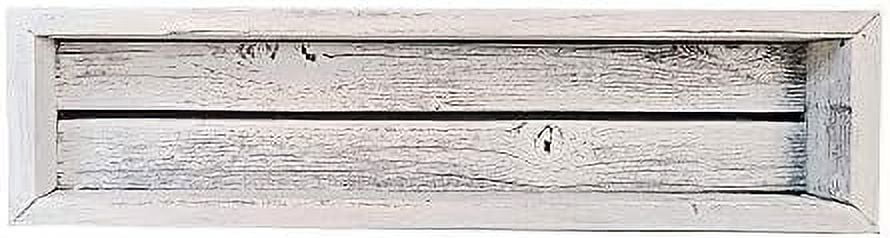 Reclaimed Wood Shadow Box with Wood Backing - Rustic Farmhouse Barnwood ...