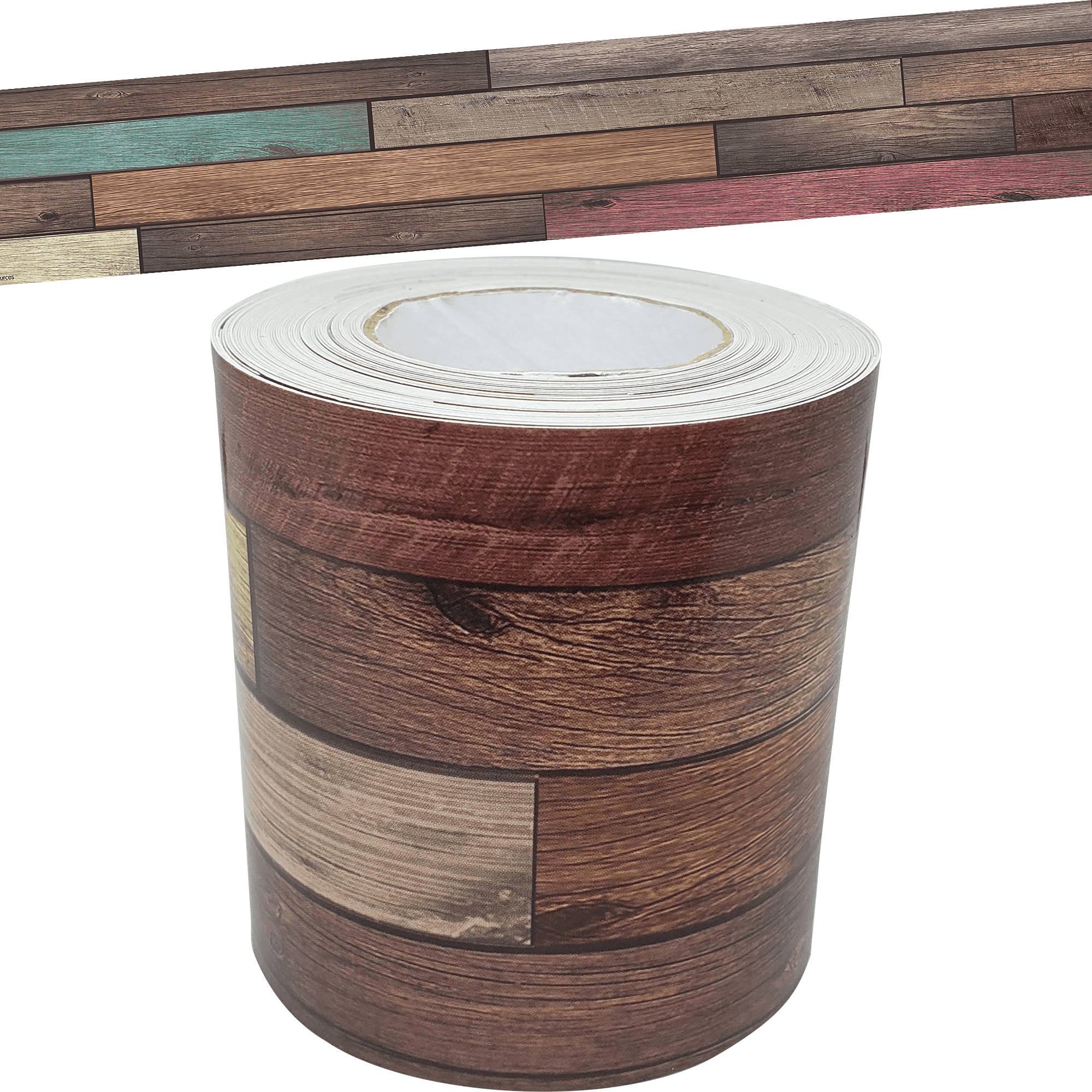 Reclaimed Wood Straight Rolled Border Trim - Walmart.com