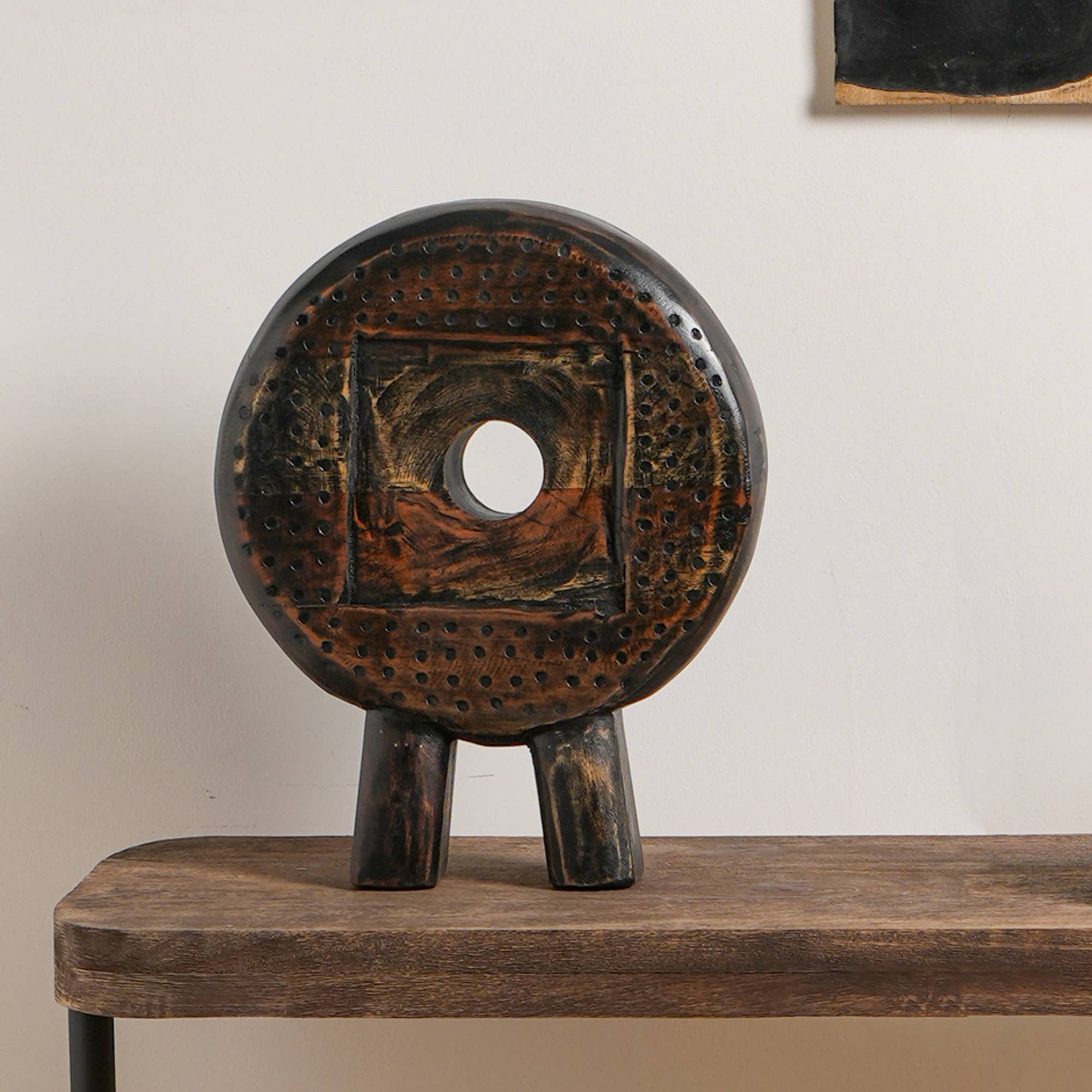 Expobazaar RECLAIMED WOOD TABLE TOP DÉCOR - Premium Decorative Tabletop ...