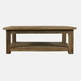 Reclamation 50" Rustic Reclaimed Solid Wood Coffee Table with Storage ...