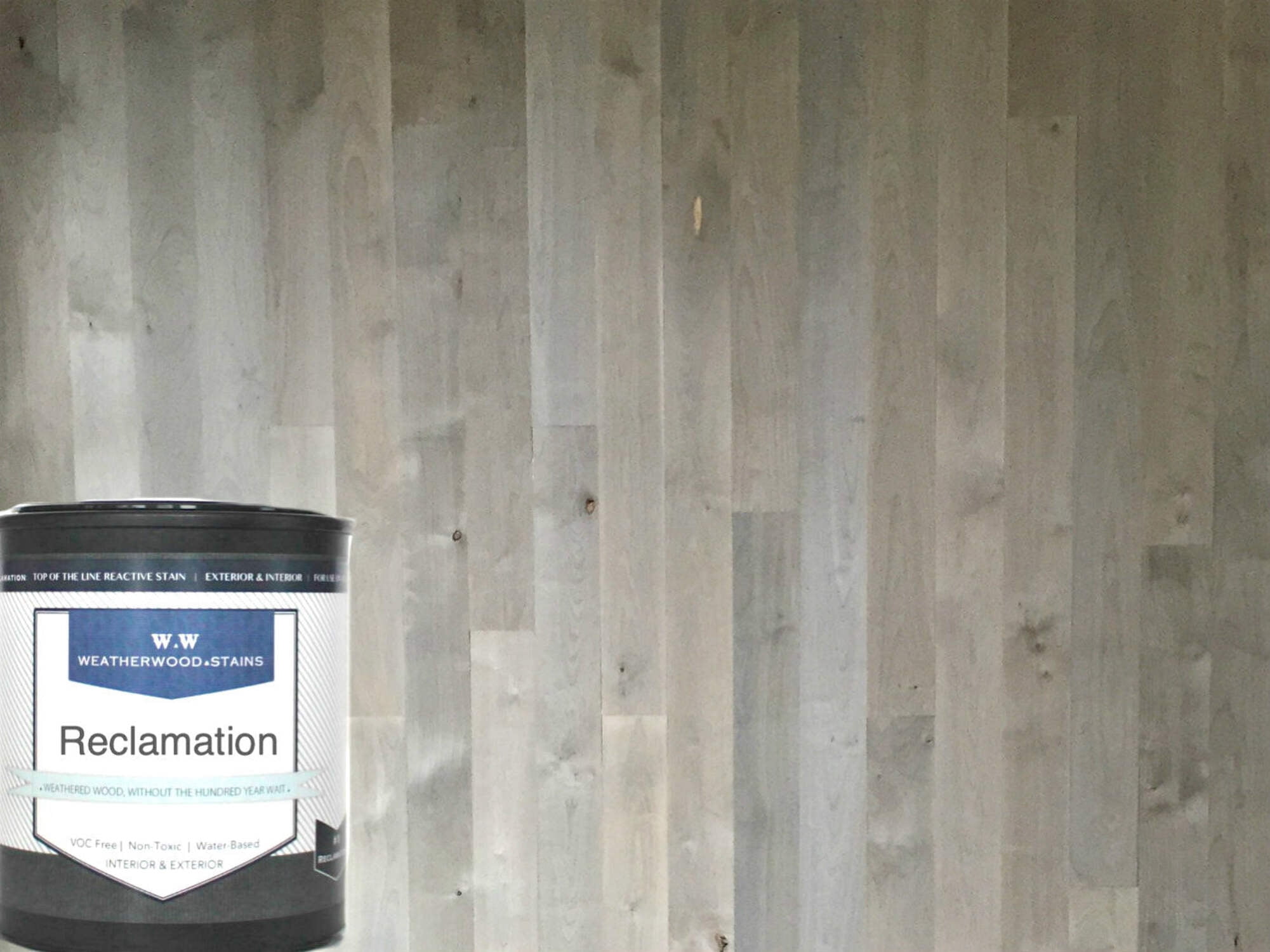 Reclamation Exterior and Interior Transparent Water-Based Reactive Wood ...