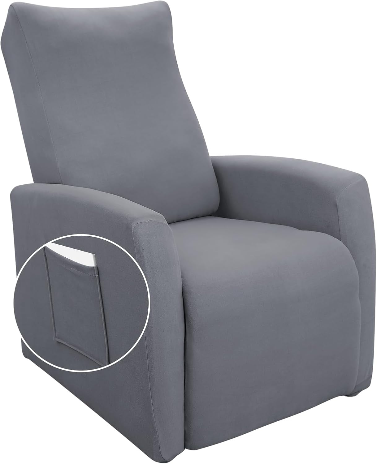 Recliner Chair Cover Jacquard Chair Covers 4 Piece, Small Recliner Sofa ...