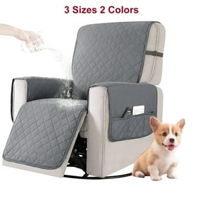 "Smuge Sofa Cover, Grey Couch Protector Slipcover, Soft Breathable ...