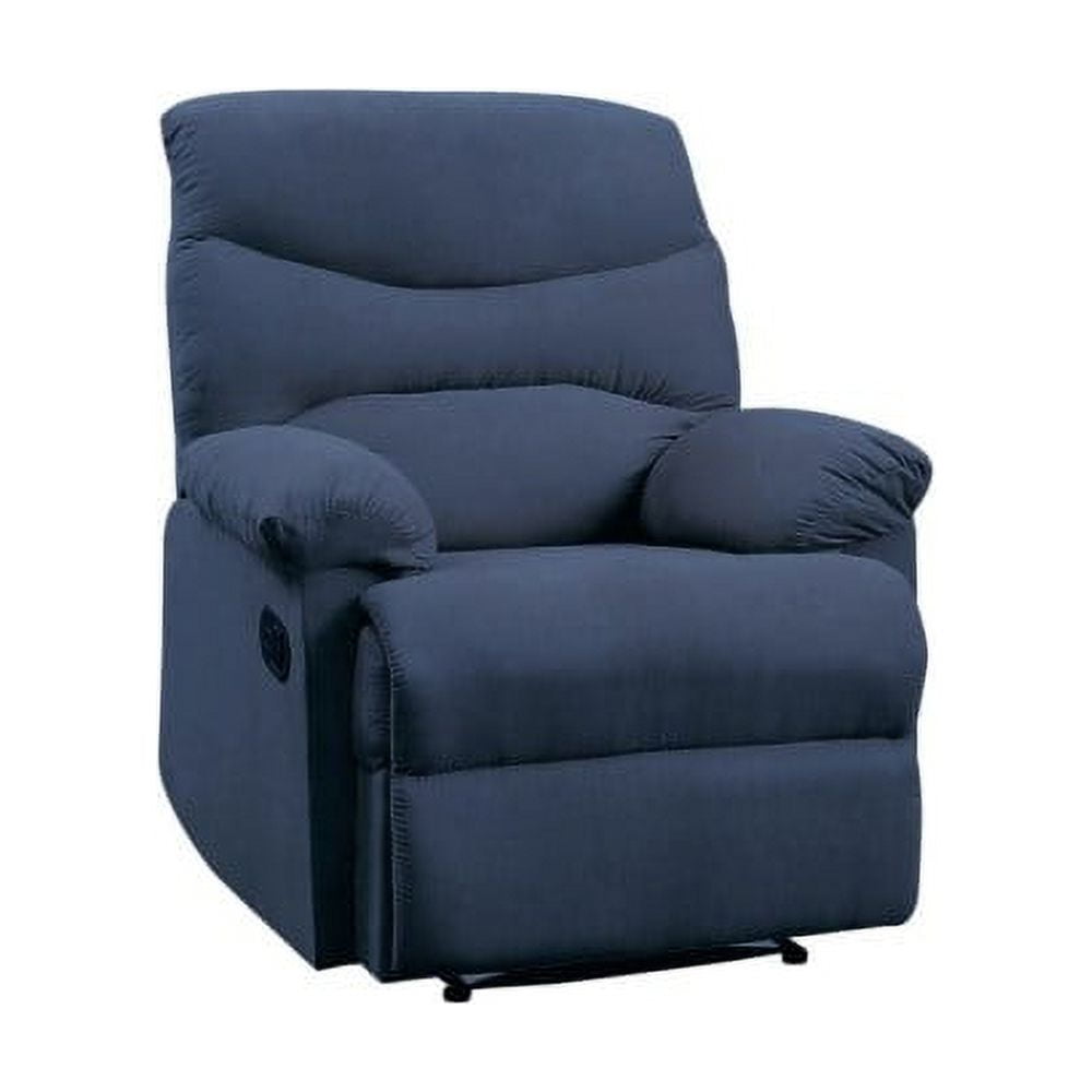 Recliner Chair for Living Room, Manual Recliner with Microfiber ...