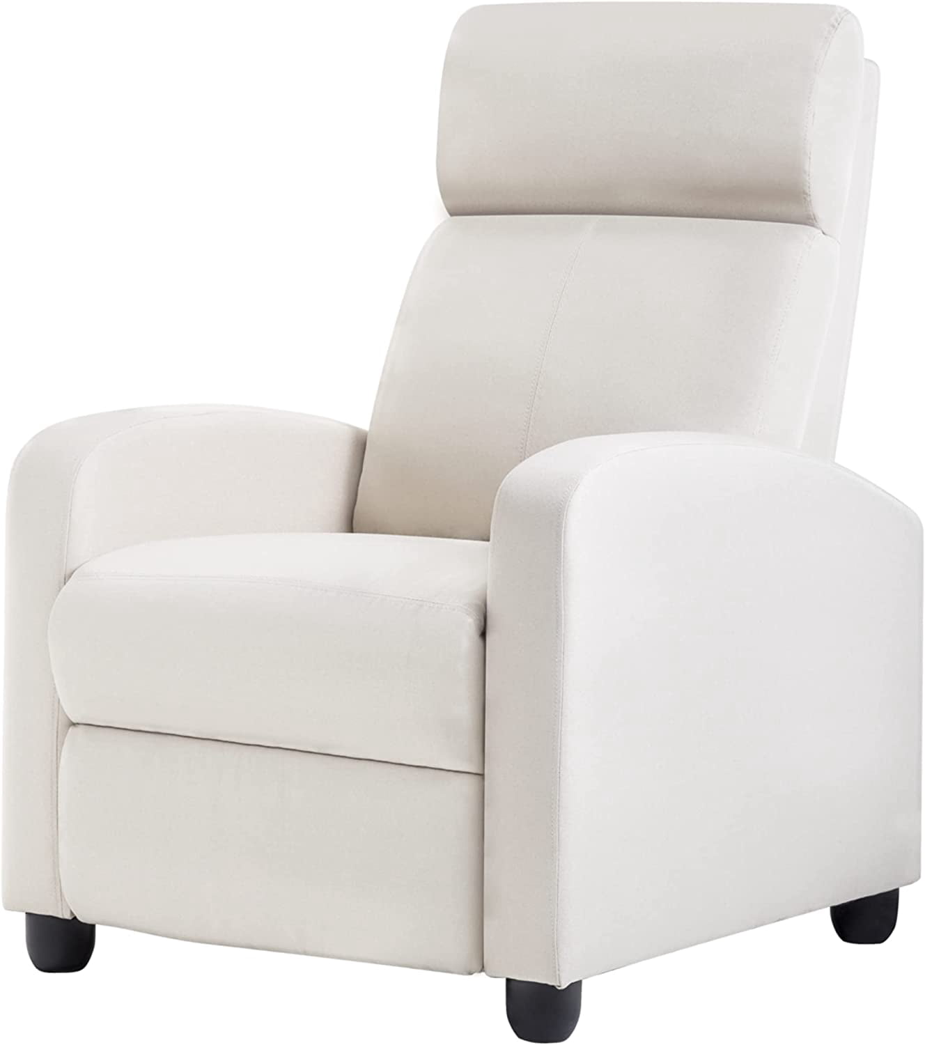 Recliner Chair for Living Room Modern Wingback Sofa Home Theater ...