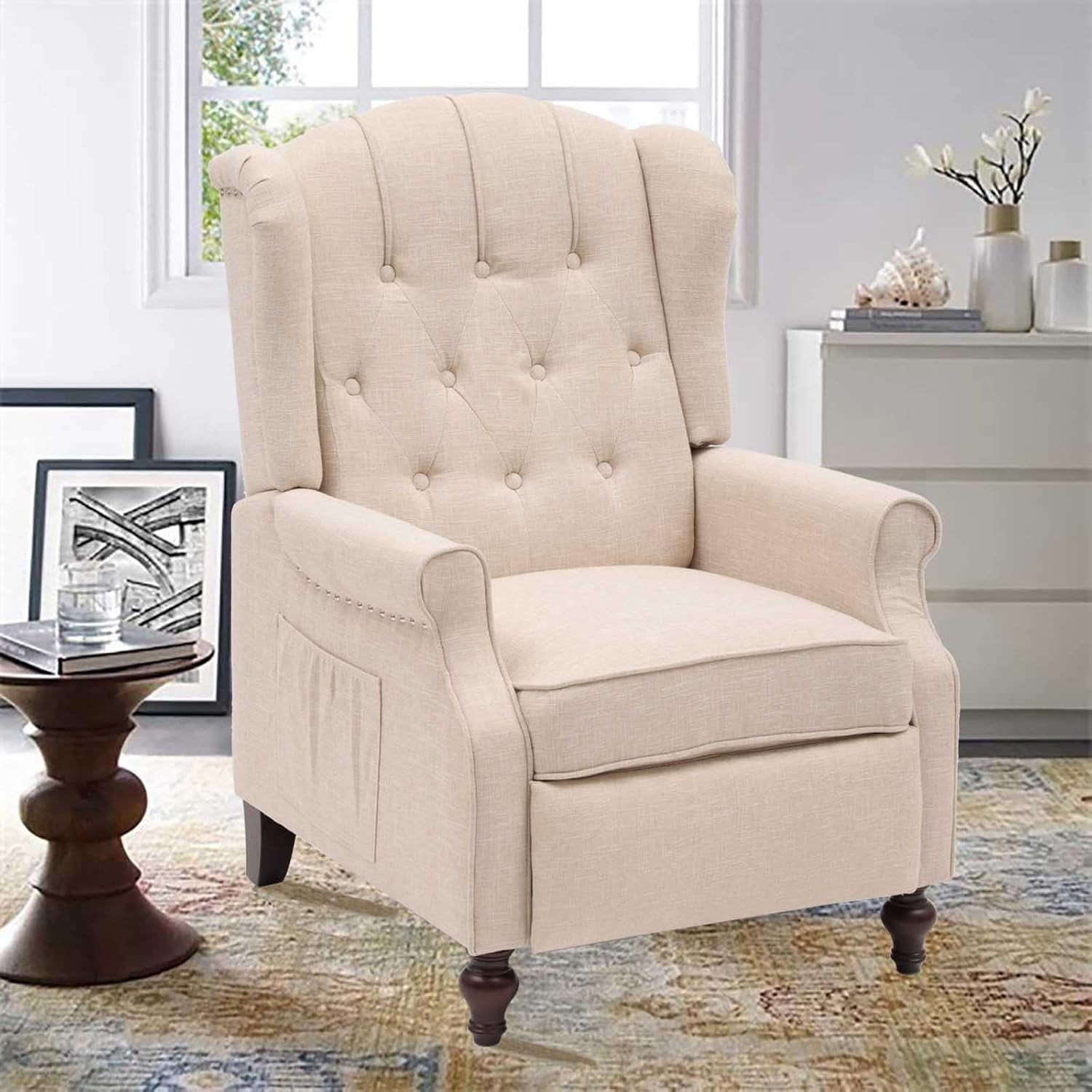 Recliner Chair with Massage and Heating Accent Chairs for Living Room ...
