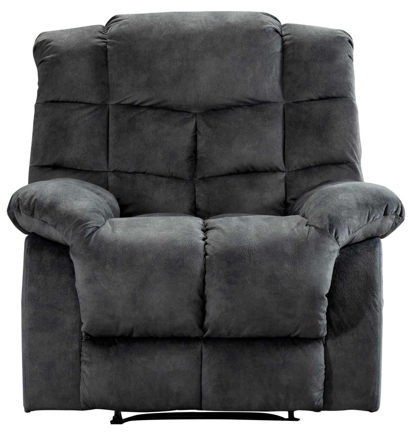 Triple Tree Recliner Sofa Chair with Polyester Living Room Relaxation ...