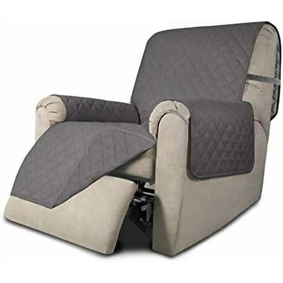 Recliner Chair Slipcover Reversible Sofa Cover Water Resistant Couch ...