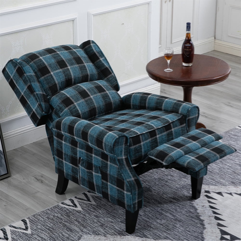 Recliner Chair, Upholstered Accent Chair with Adjustable Design, Mid ...