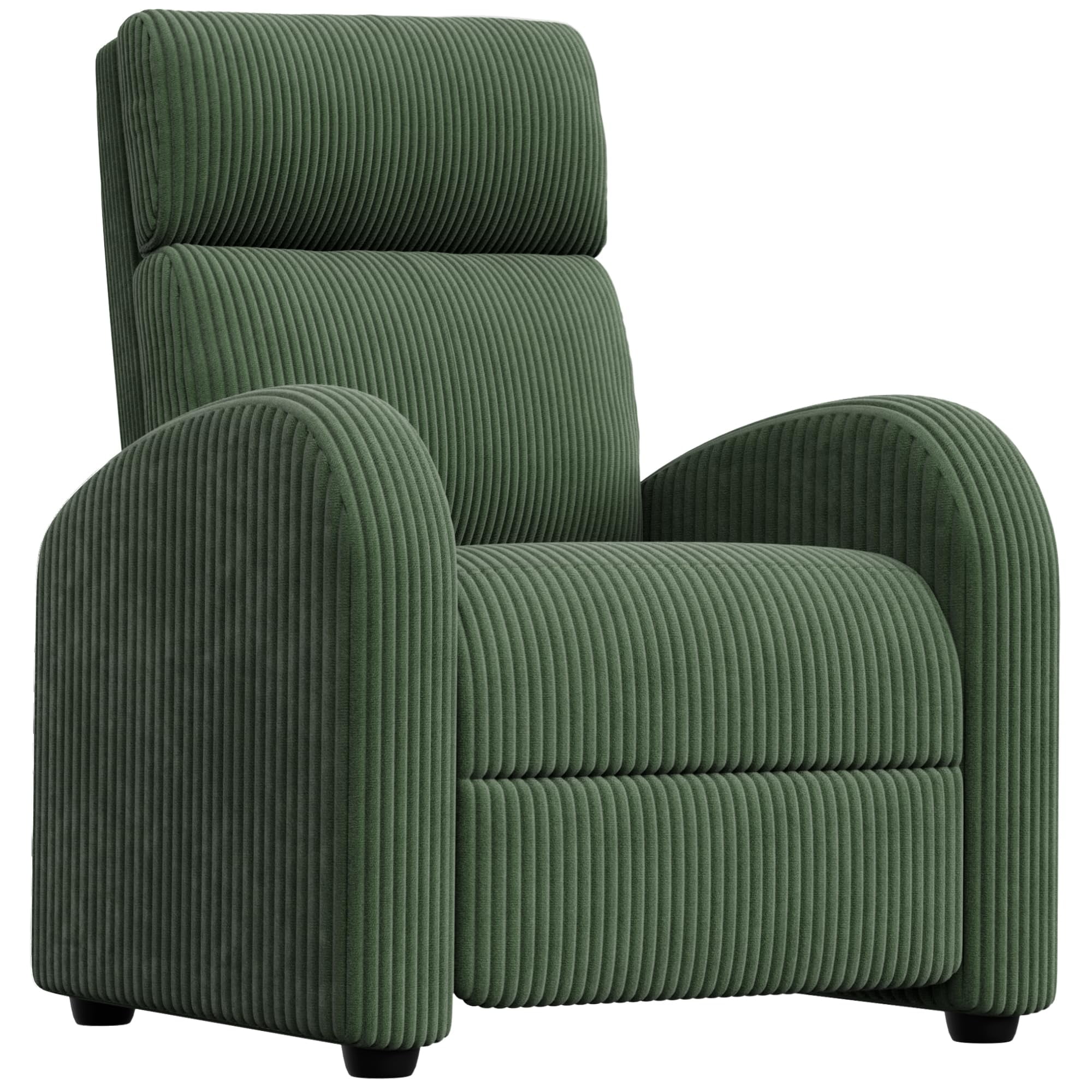 Recliner Chair for Adults, Home Theater Reclining Sofa with Lumbar ...