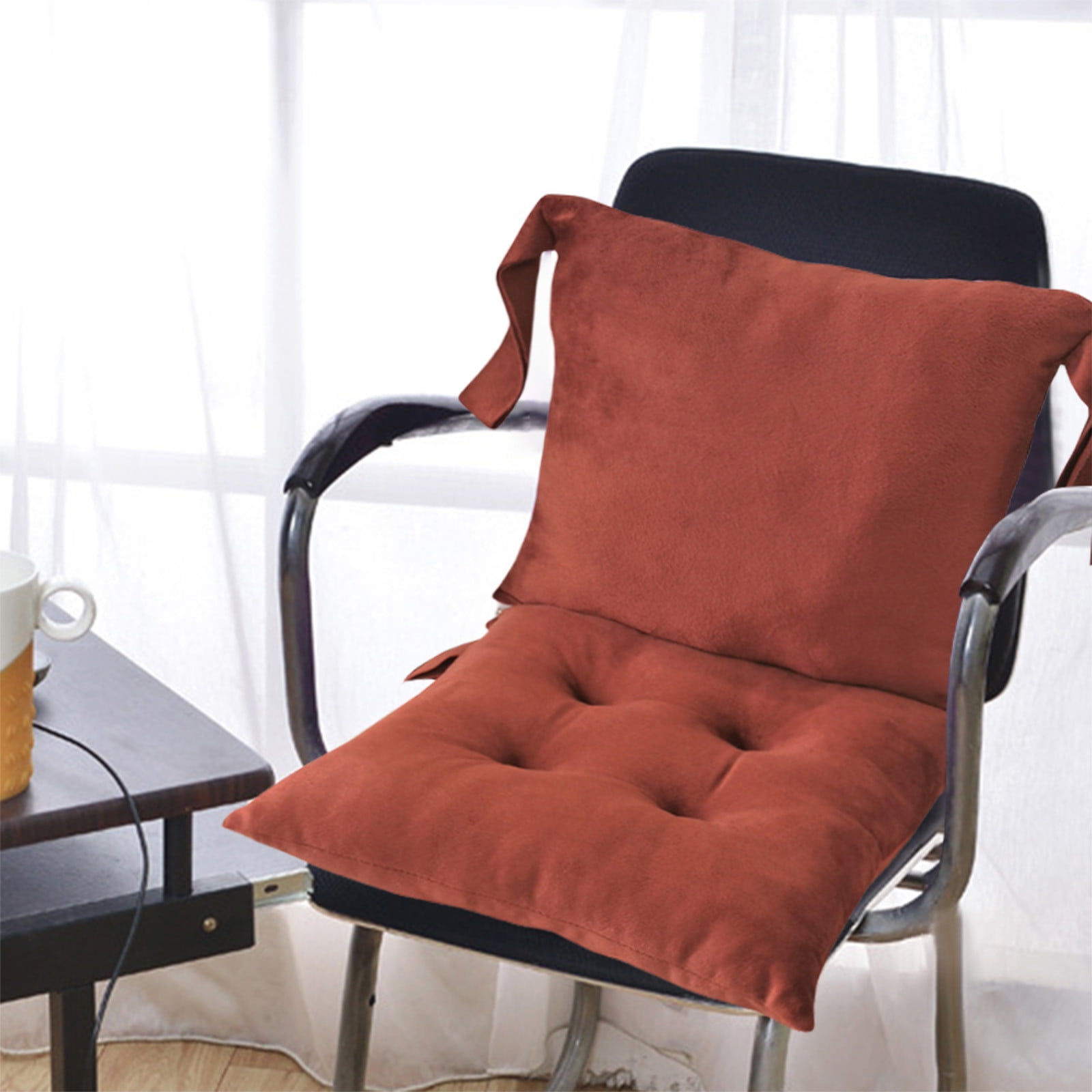 Recliner Office Sofa Chair, Conjoined Lumbar Support Cushion, Polyester ...