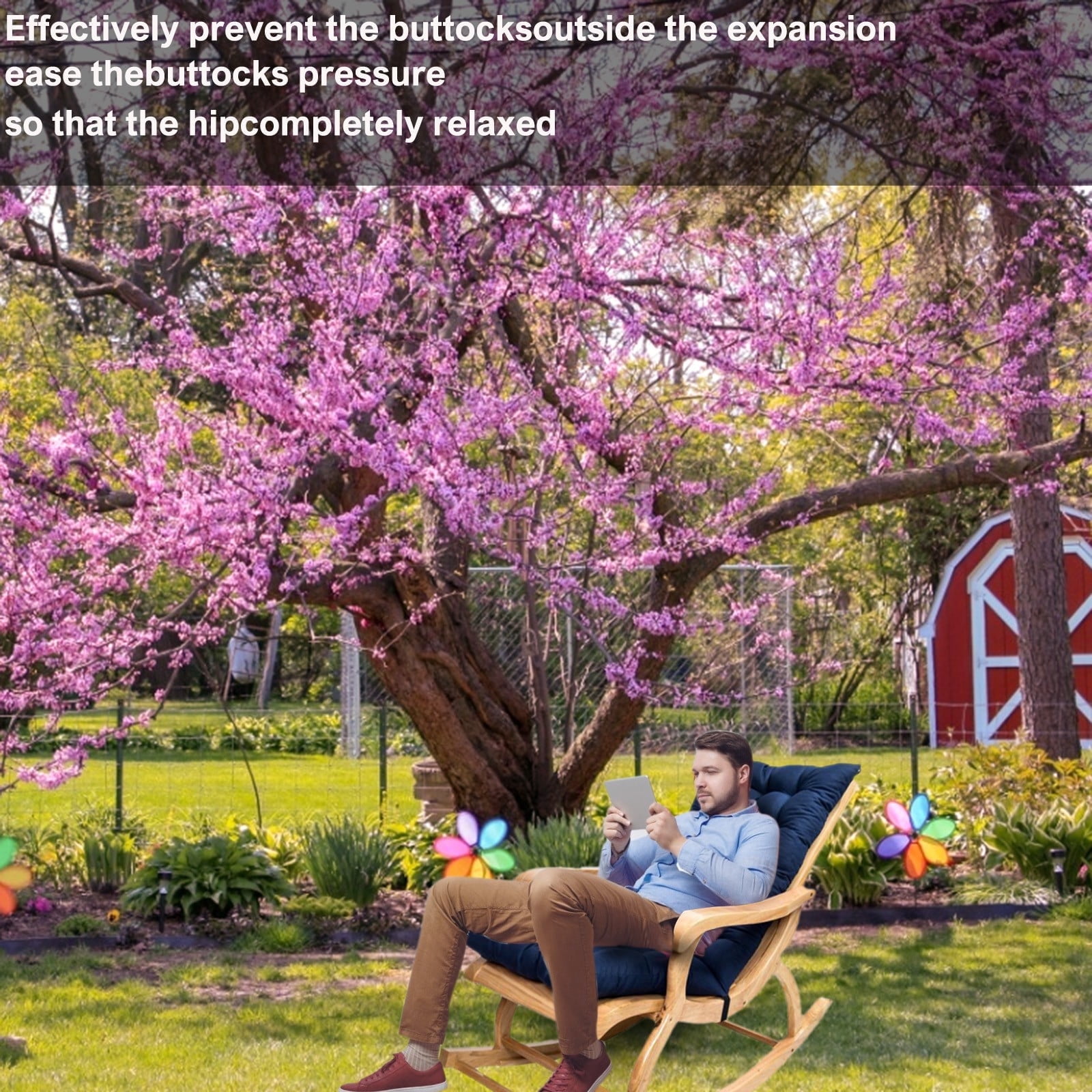 Recliner Pad Folding Chair Cotton Pad Lunch Break Chair Cotton Pad Lazy ...