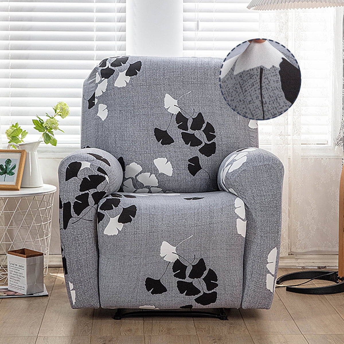 Recliner Slipcover Stretch Soft Non-slip Reclining Chair Cover Fashion ...