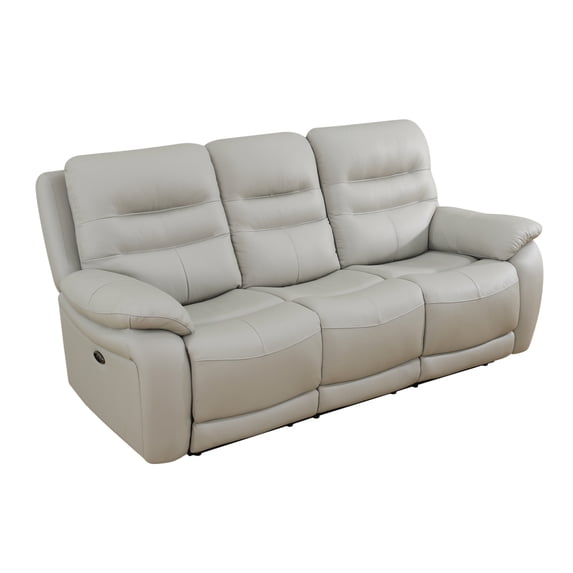 Recliner Sofa, Breathing Power Leather Reclining Sofa Seating Couch ...