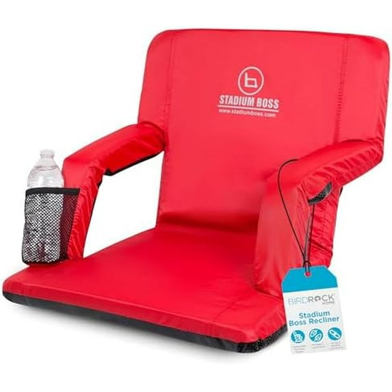 Recliner Stadium Seat for Bleachers, Benches, Lawns, Backyard, Camping ...