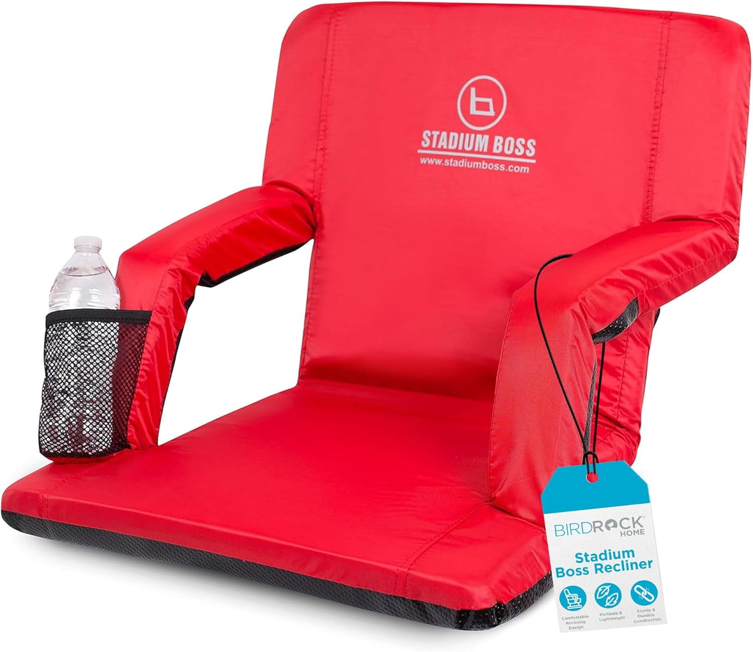 Recliner Stadium Seat for Bleachers, Benches, Lawns, Backyard, Camping ...