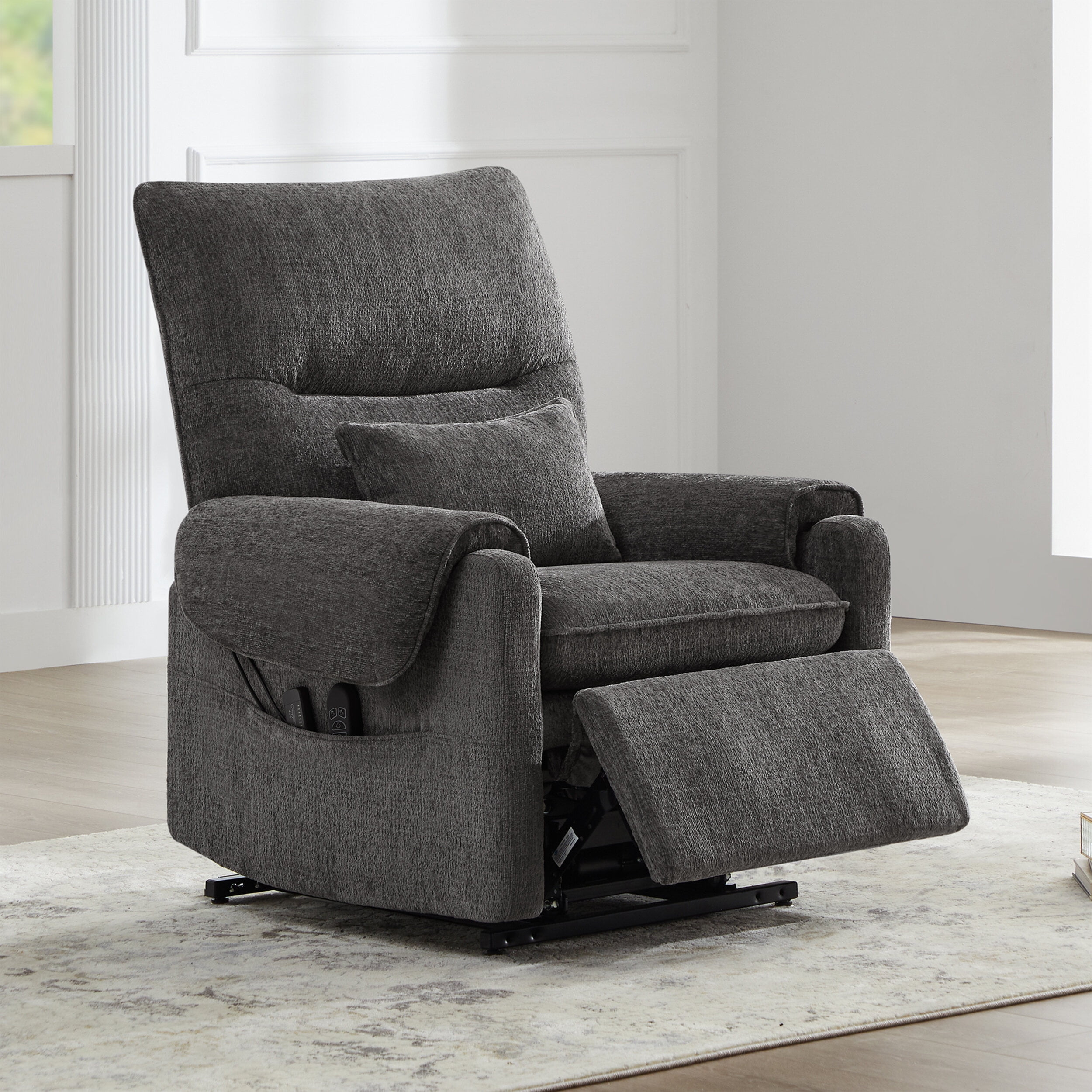 Recliners and Massage Chairs Glenn 30" Power Lift Assist Recliner Arm ...