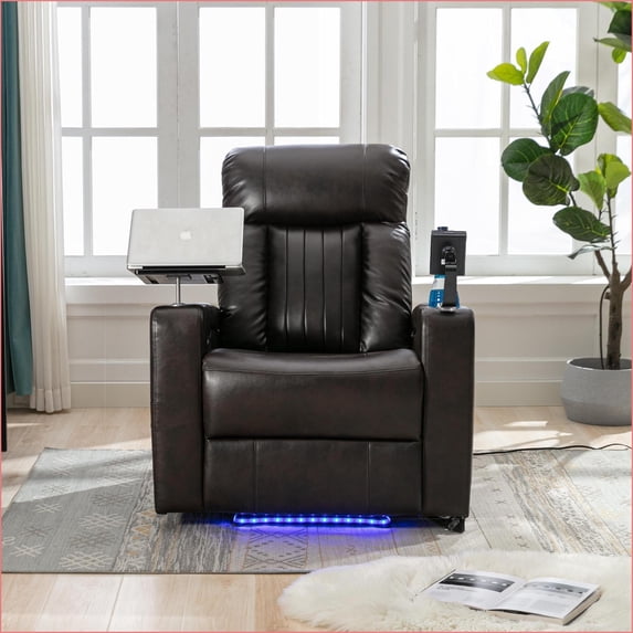 Recliners with Power Recline, USB, Storage Arms, Swivel Tray & Cup ...