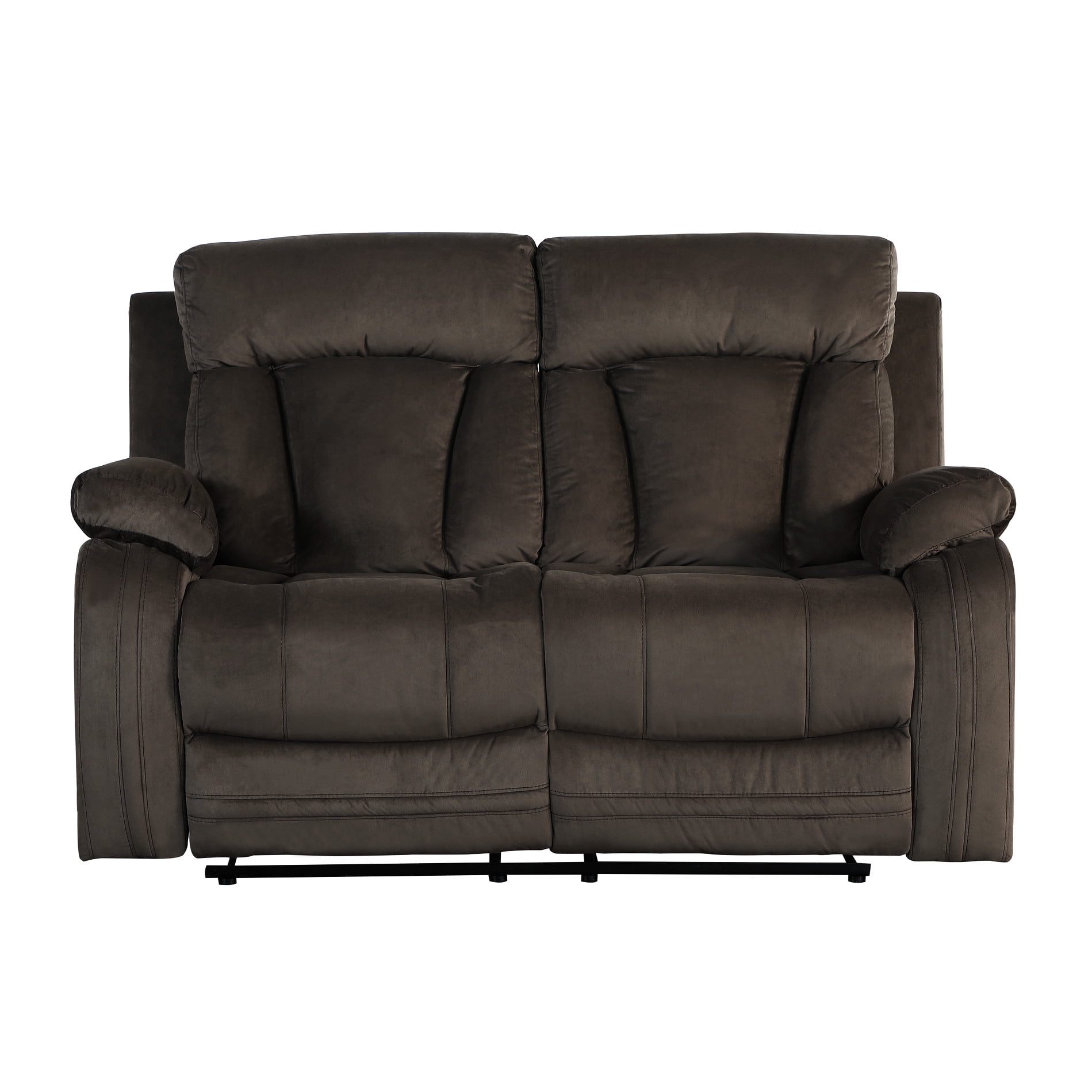 Reclining In Brown Microfiber - Global United Version, Lumbar Comfort ...