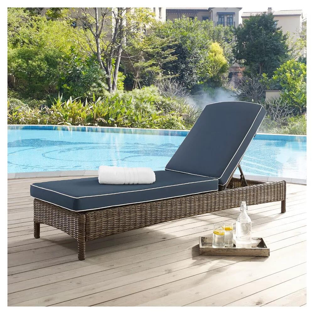 Outdoor Garden Folding Bed Chair, Reclining Sun Lounger, Beach Recliner ...