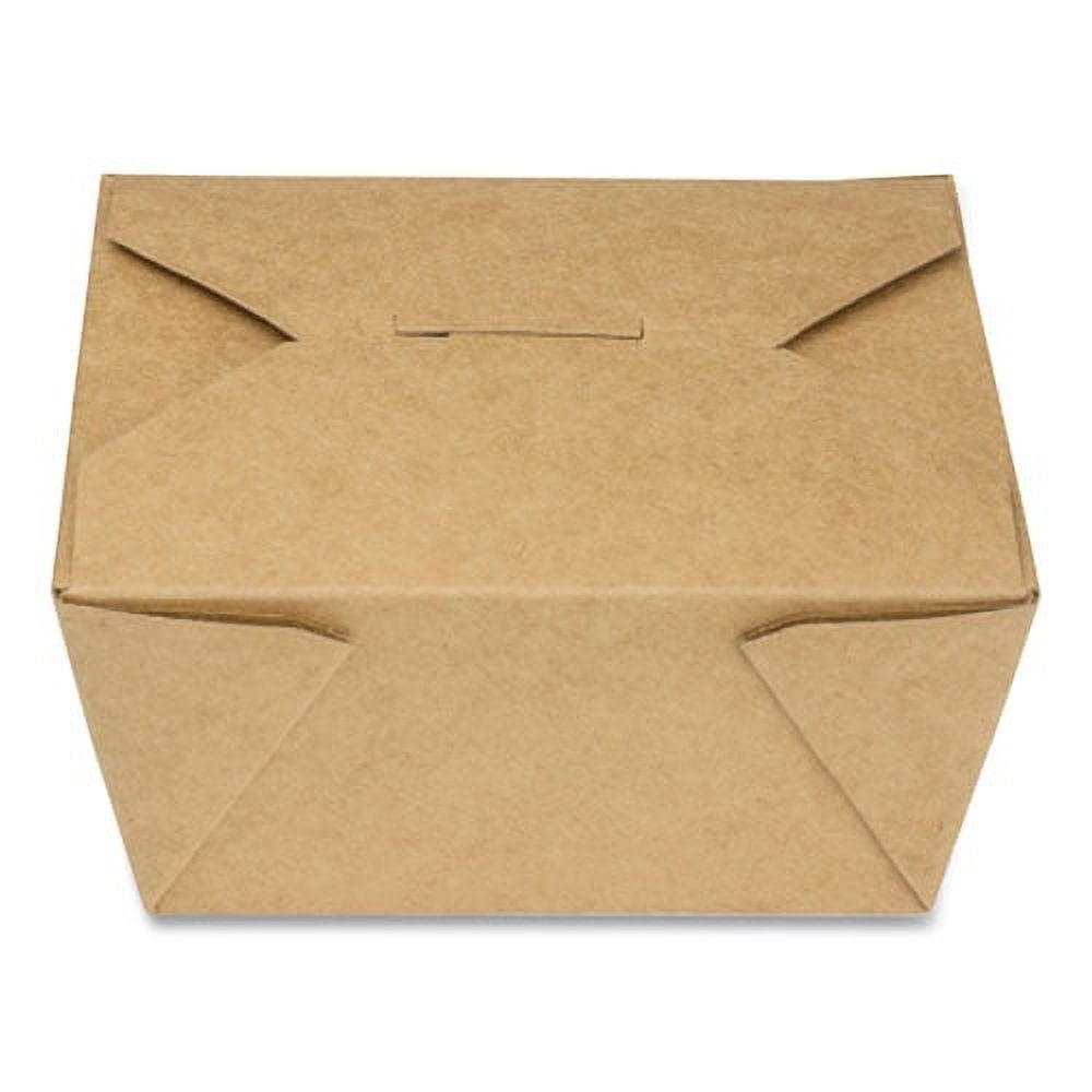 Reclosable Kraft Take-Out Box, 30 Oz, Paper, 450/carton | Bundle of 2 ...