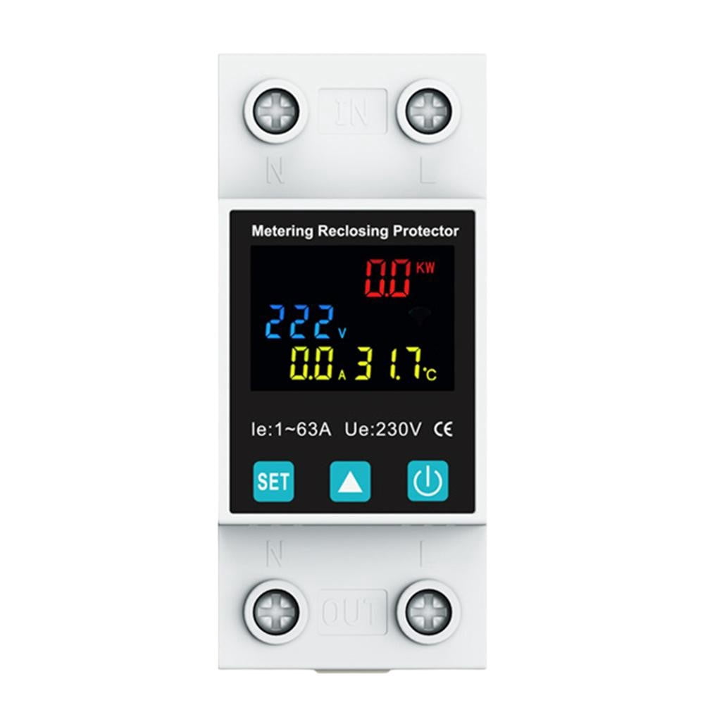Reclosing protector leakage protection circuit breaker 1A-63A ...