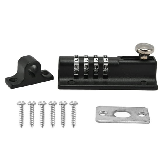 Recodeable Combination Bolt Lock, No Key Needed! Ideal For Sheds ...