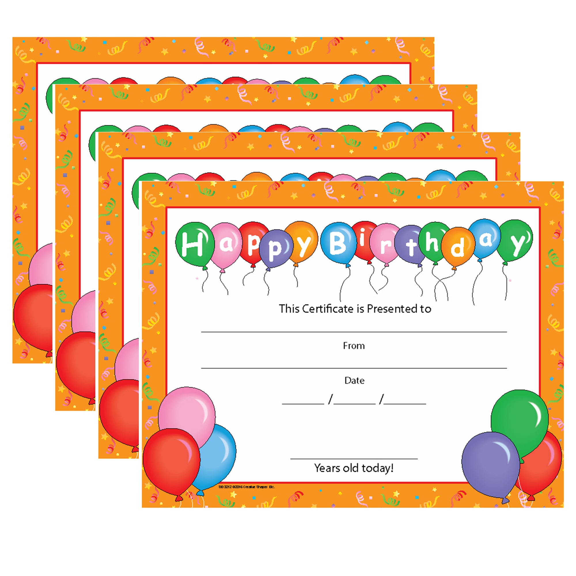 Graduation Cap Certificates, Birthday, Stationery, 12 Pieces - Walmart.com