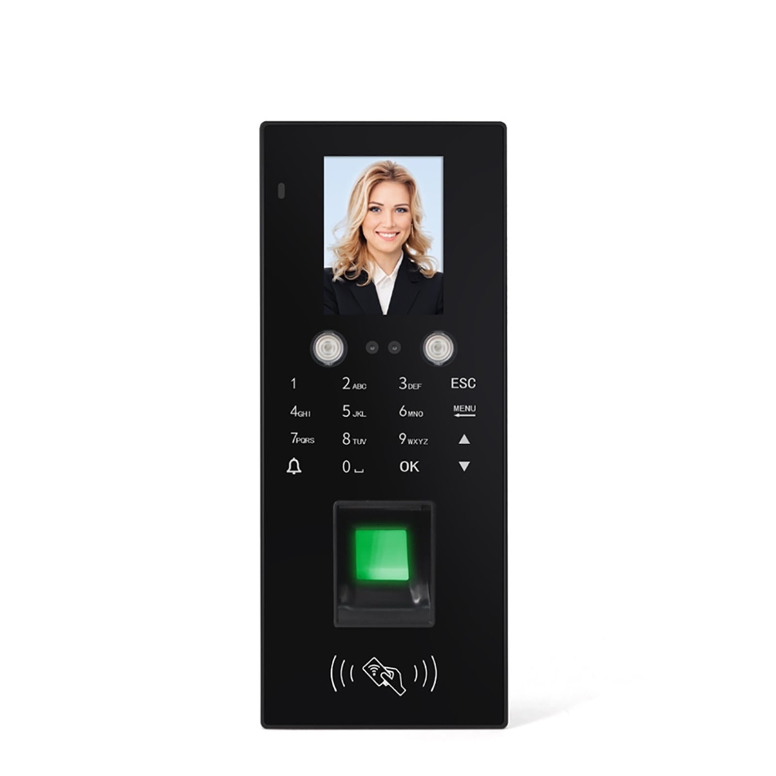 Recognition Time Attendance System Access Control Rfid Face Fingerprint Password Attendance