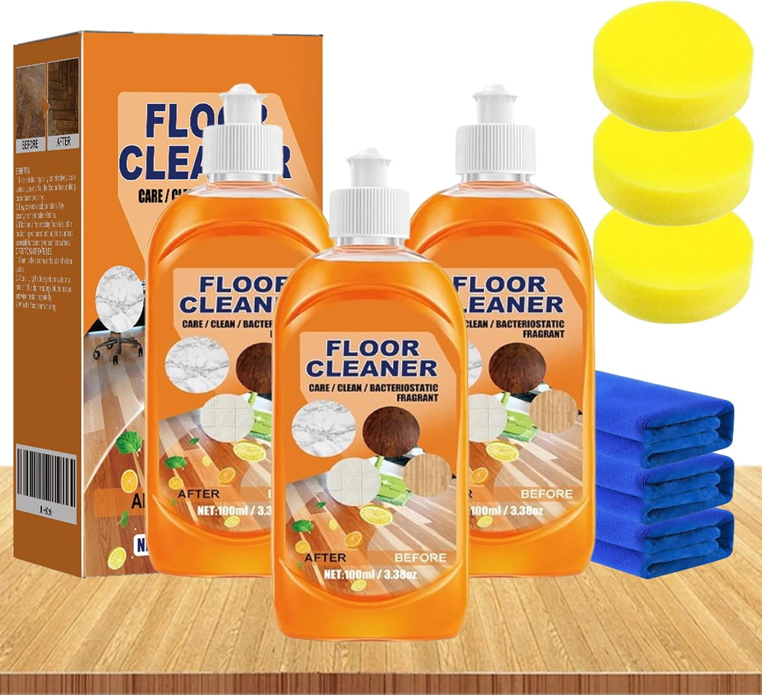 Recognizeknob Floor Cleaner, 2025 Upgraded Powerful Decontamination ...