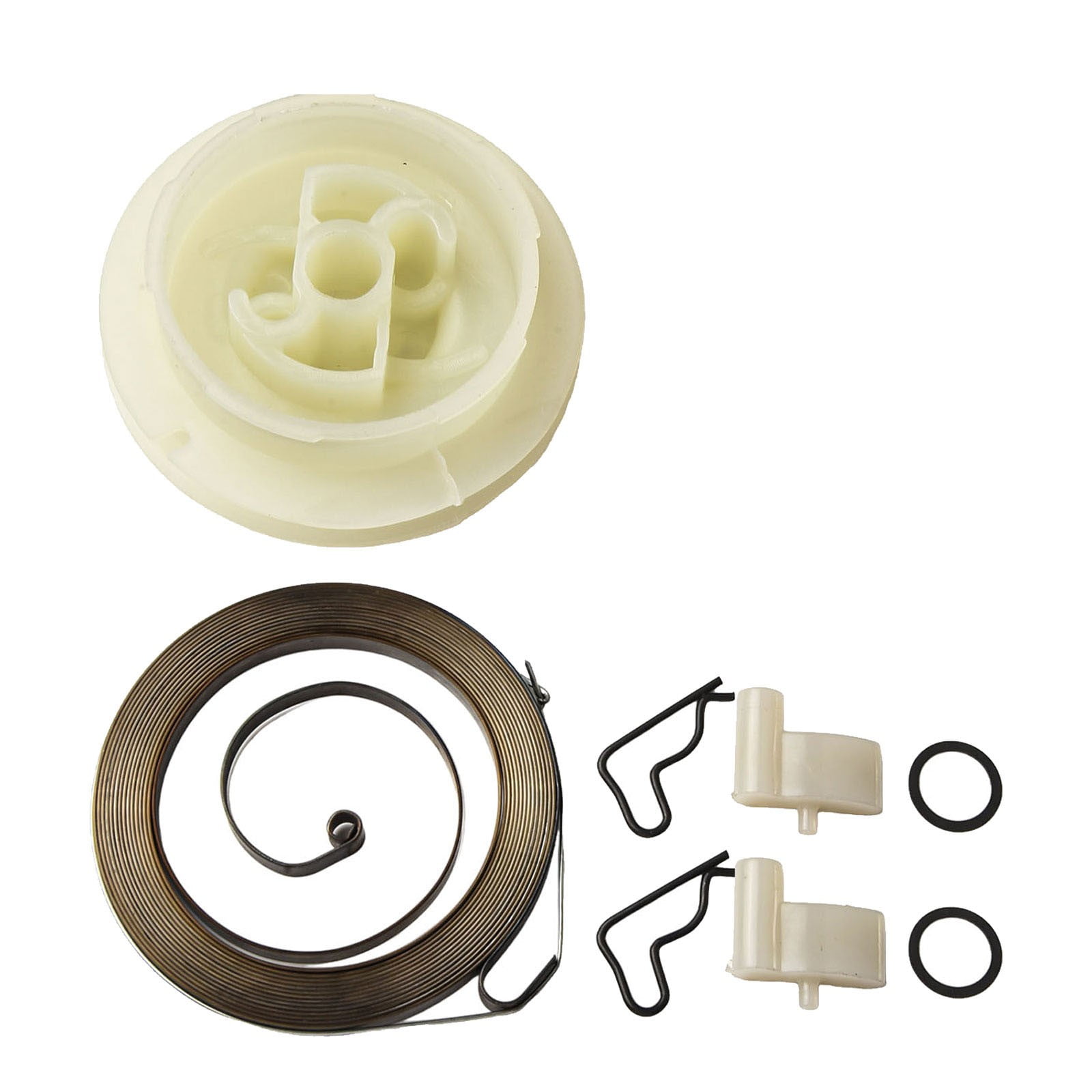 Recoil Spring Starter Rope Starter Pulley Kit Easy To Install Long ...