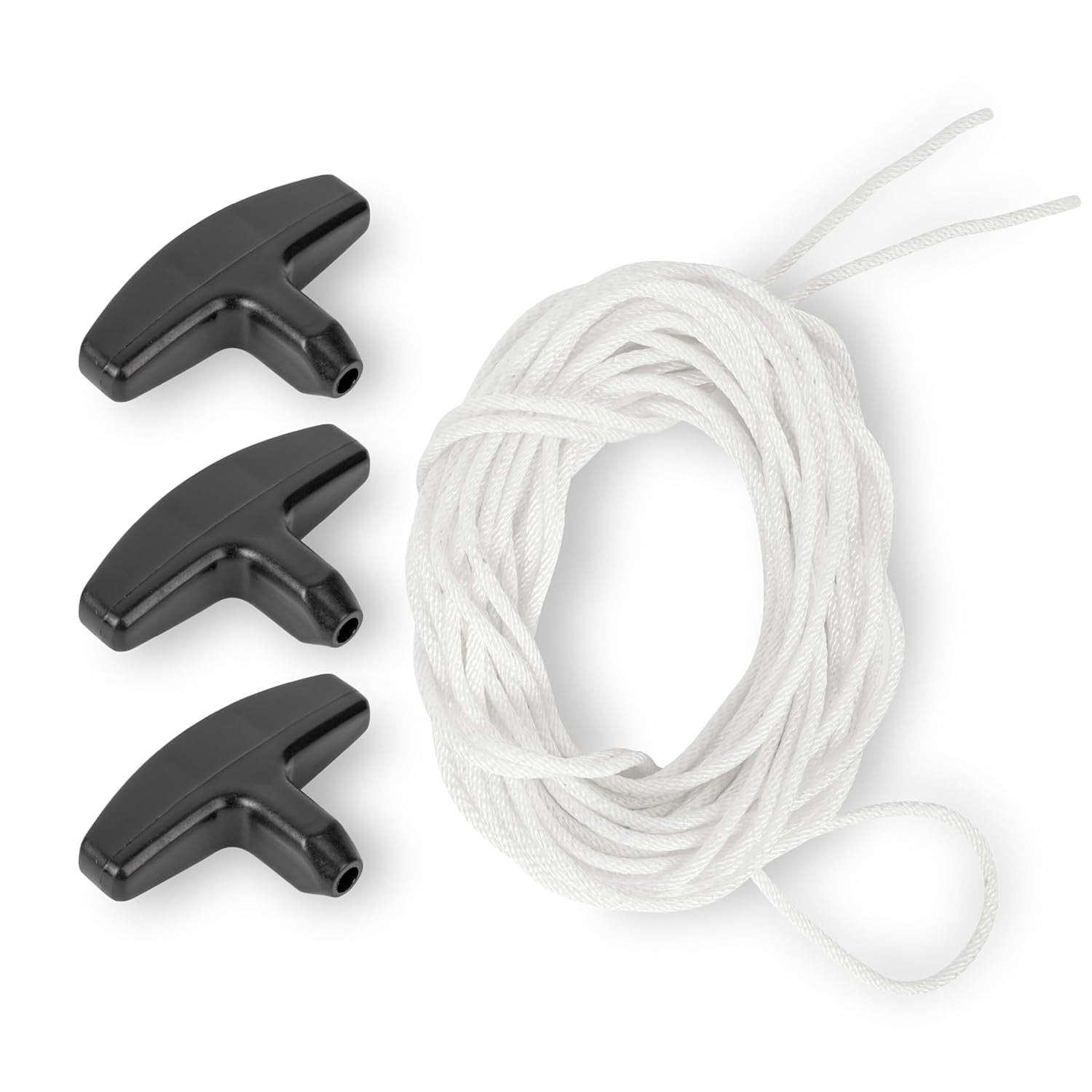 Recoil Starter Rope 9/64 inch 3.5mm Pull Cord 40ft with 3 Pieces ...