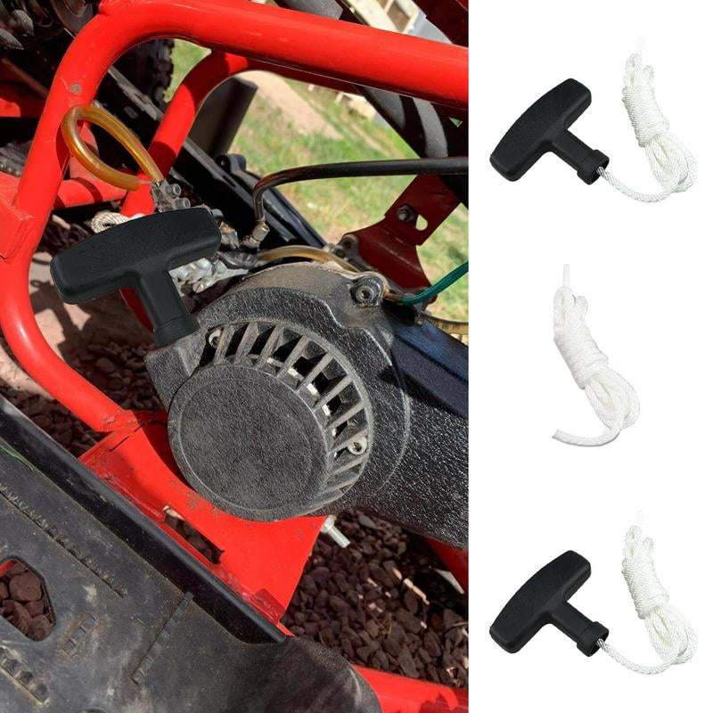 Recoil start rope full grip lawn mower start handle recoil start pull ...