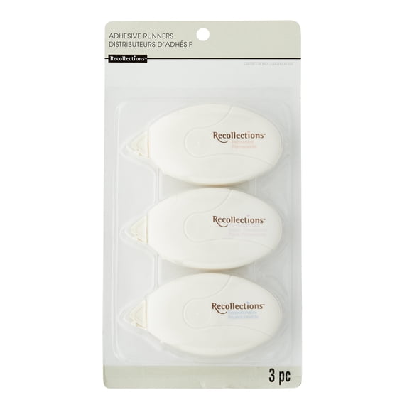 Recollections‚Ñ¢ Quality Adhesive Tape Runners, Set of 3 - Walmart.com