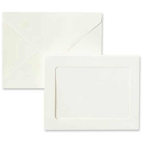 Recollections Ivory Frame Cards & Envelopes, 5”; x 7”; - Walmart.com