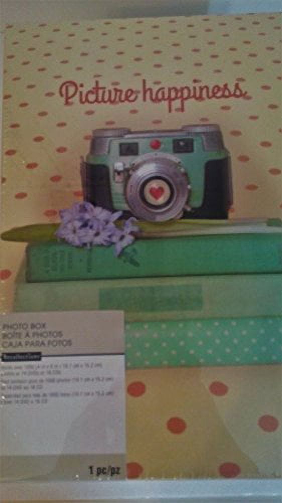 Recollections Photo Album Memory Storage Box, holds over 1,000 (4in x 6 ...