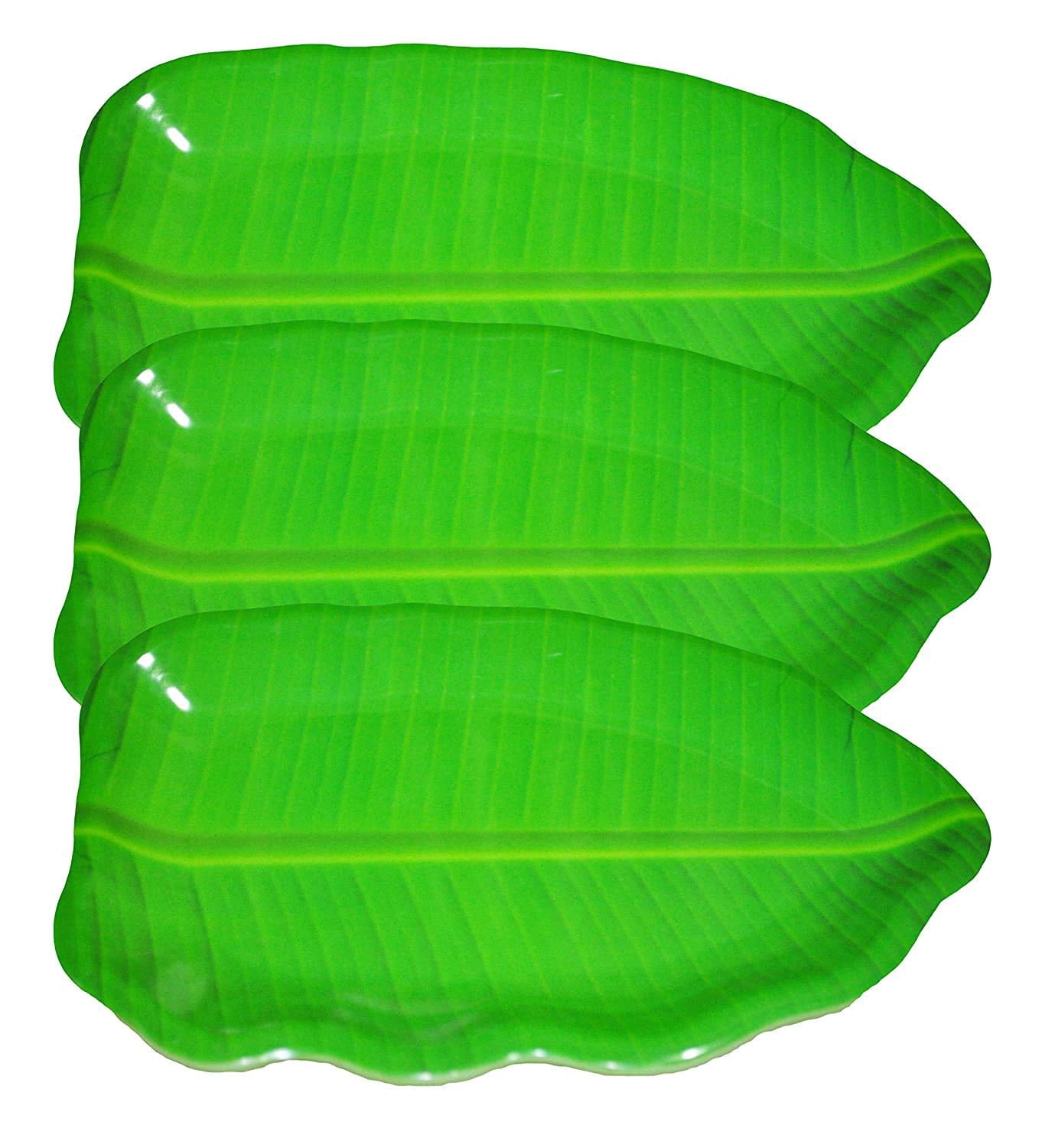 Recon Banana Leaf South Indian Round Dinner Lunch Serving Melamine ...