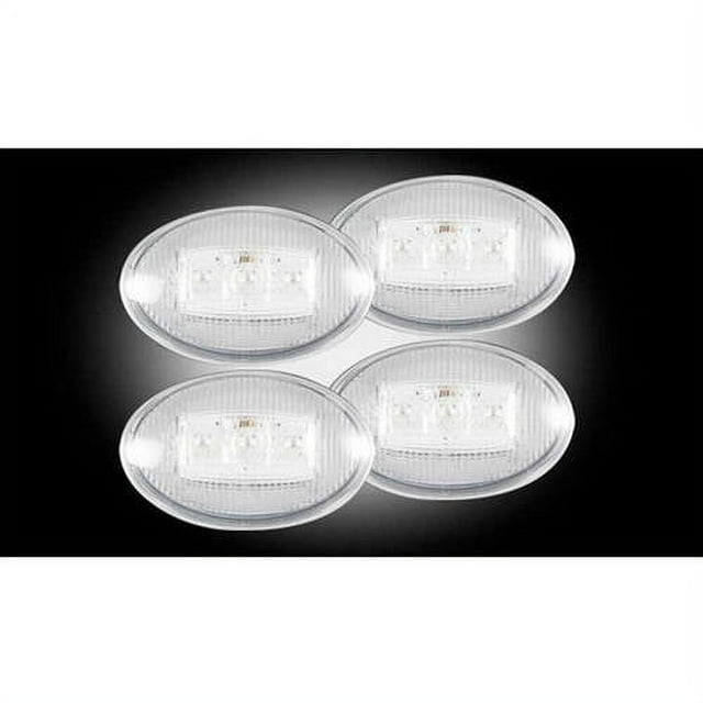 Recon LED Rear Fender Side Marker Light Kit for 1999-10 Ford Super Duty ...