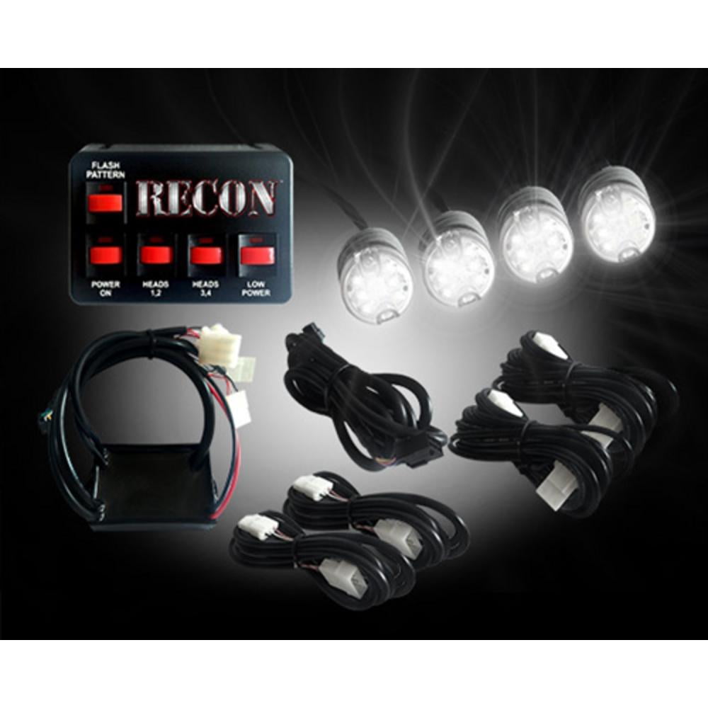 Recon LED Strobe Light Kit - 26419WH - Walmart Business Supplies
