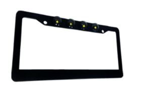 Recon License Plate Frame Black Aluminum - Walmart.com