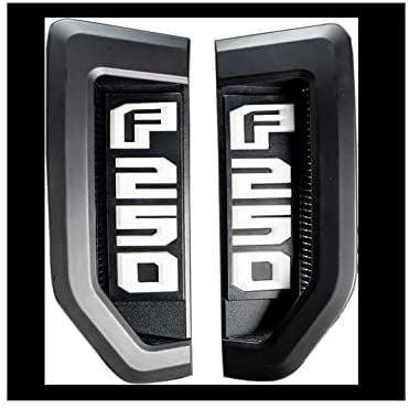 Recon Truck Accessories 264483BK 17-C F250 Lighted Emblem 2-Pc Kit ...