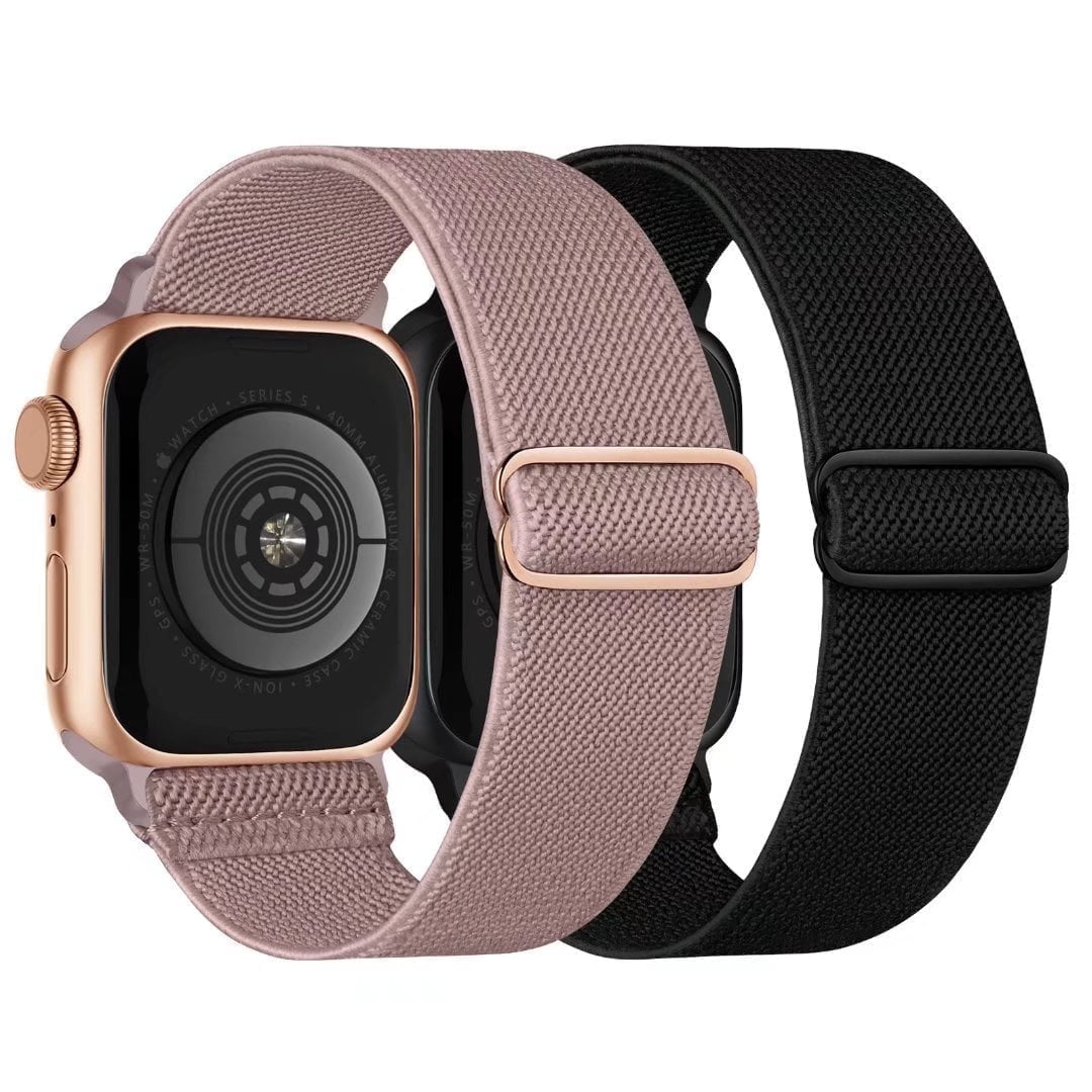 Recoppa Stretchy Nylon Solo Loop Bands Compatible with Apple Watch 38mm ...