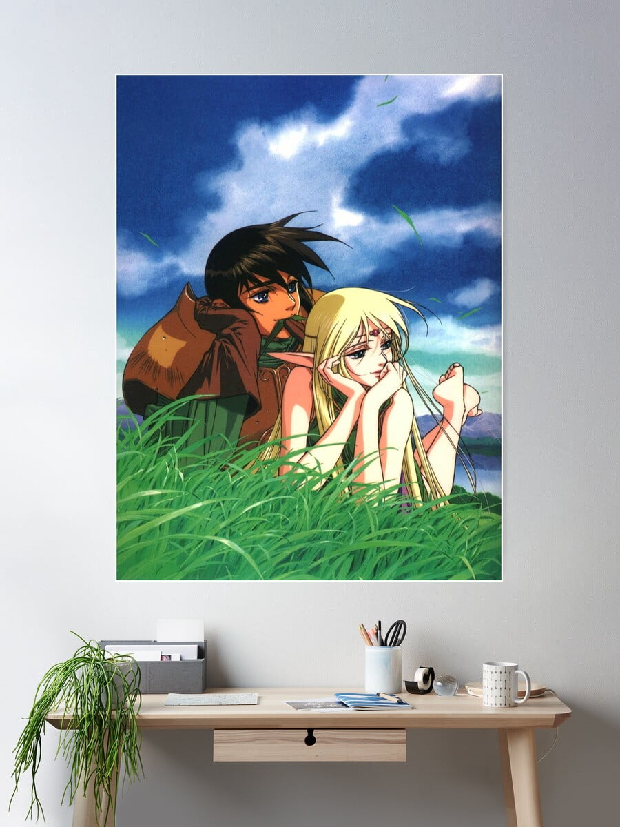 Record Of Lodoss War Poster Wall Art, Modern Wall Decor For Living Room ...