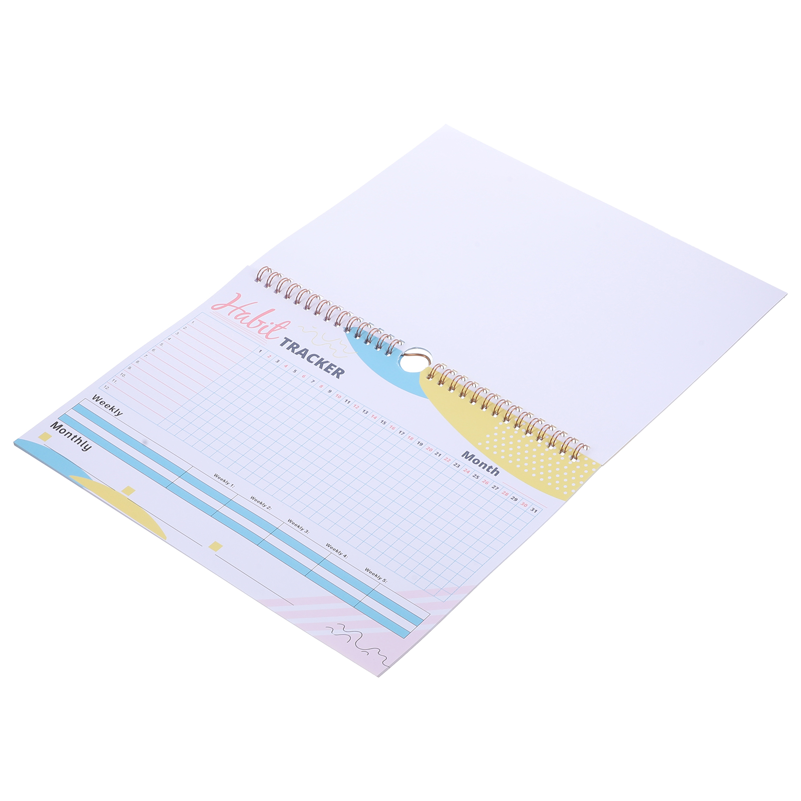 Record Planner Habit Formation Goal Tracker Large Teacher Calendar ...