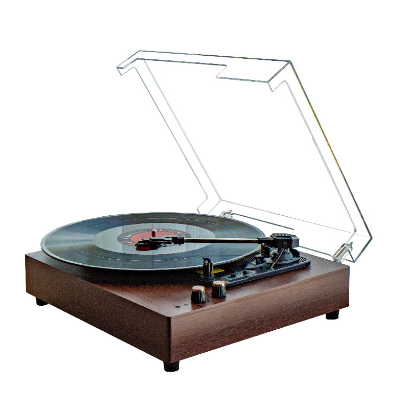 Record Player E300, Turntable, Record Player with 2 Stereo Speakers ...