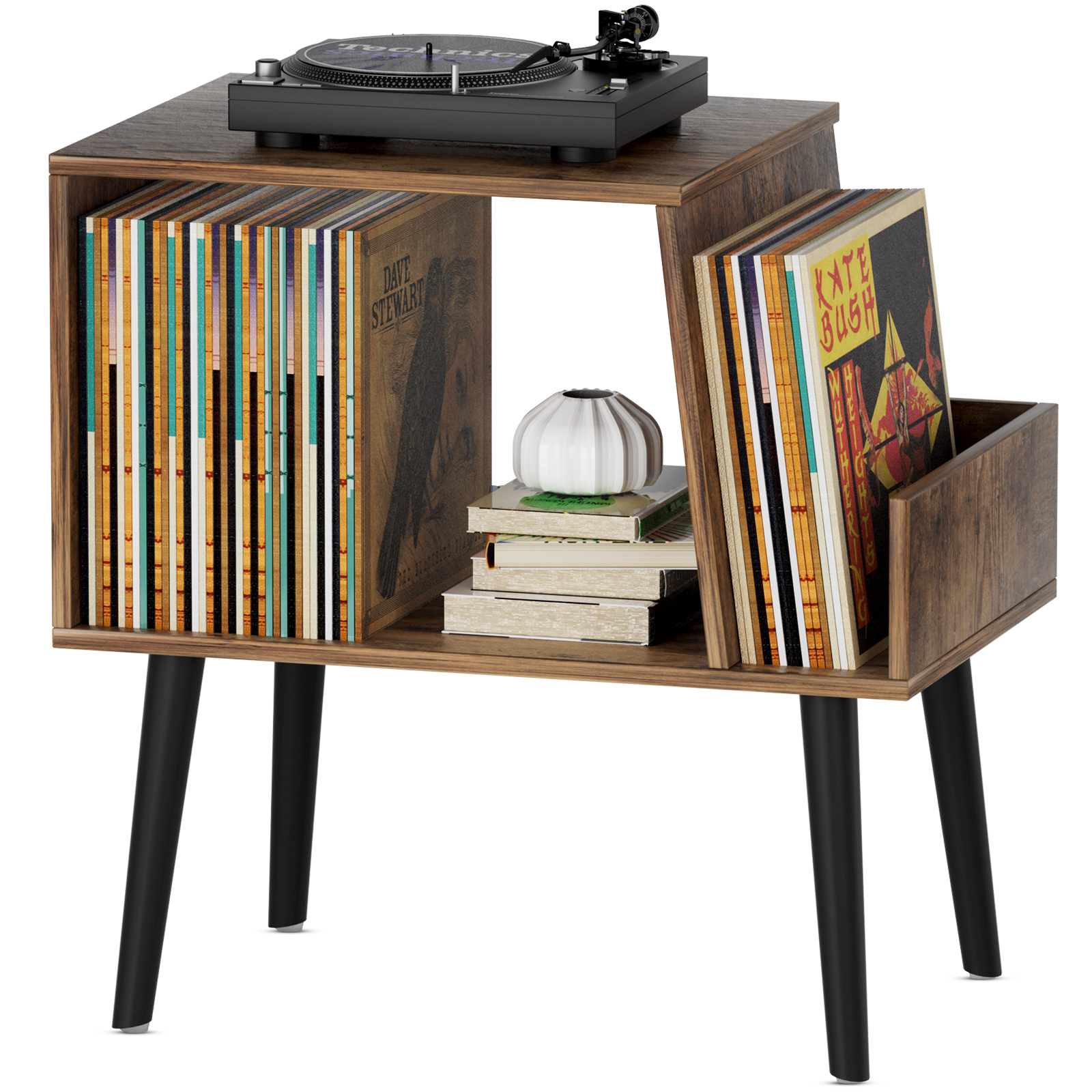 Victrola Wooden Stand with Record Holder - Walmart.com