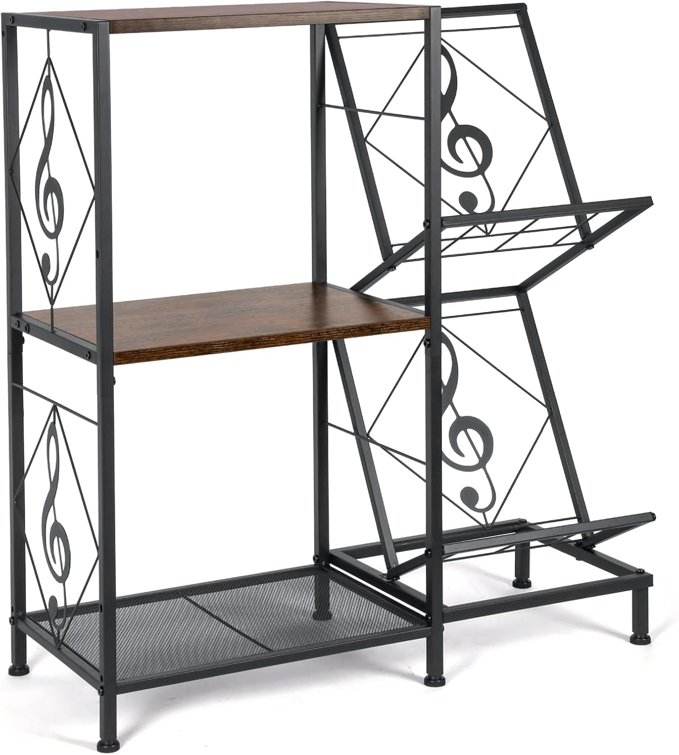 Record Player Stand, Record Player Table with Vinyl Record Storage ...