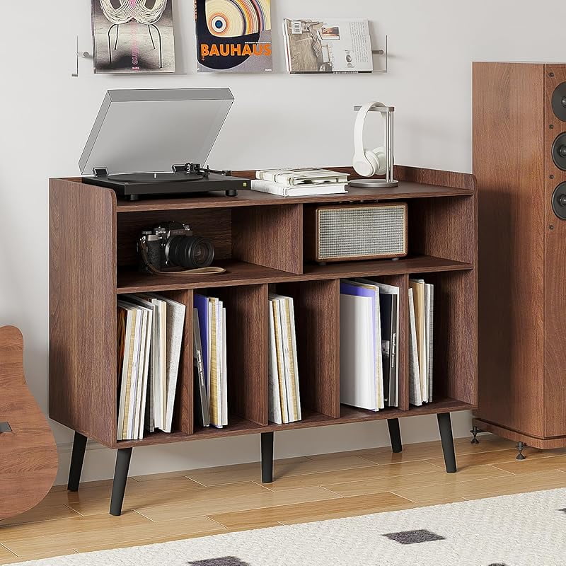 Record Player Stand, Turntable Stand with Vinyl Storage, Record Player ...