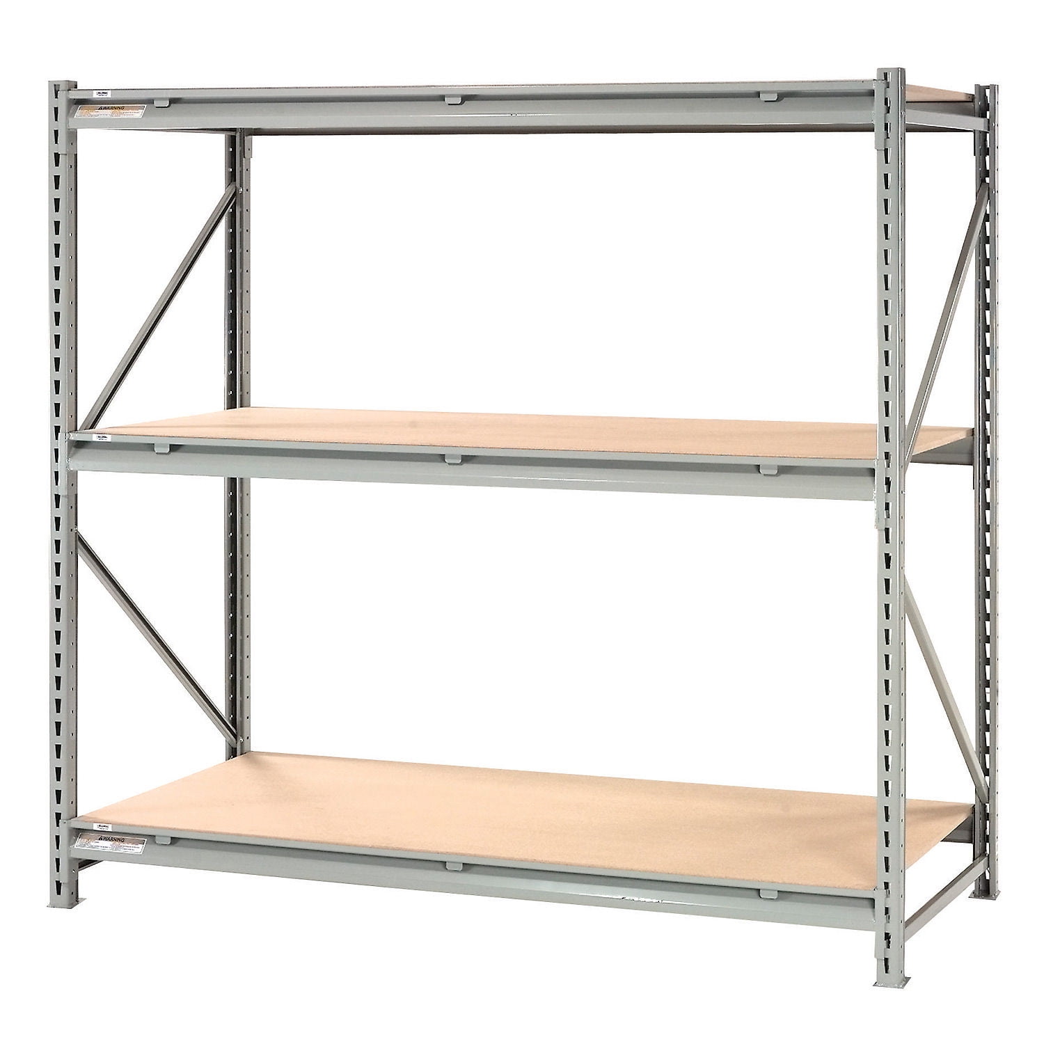 Record Storage Rack with 28 Boxes, 60"W x 18"D x 72"H, Gray - Walmart.com
